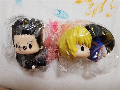 Kurapika And Leorio Chibi Figures Hunter X Hunter Gachapon Hobbies And Toys Toys And Games On