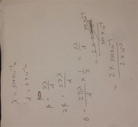 UDCE VEU Vil A Zu M Away Find The Angular Separation Between The Consecutive Bright Fringes