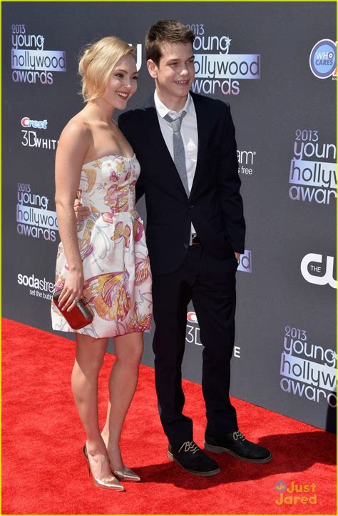 Annasophia Robb And Liam James Young Hollywood Awards 2013 Photo