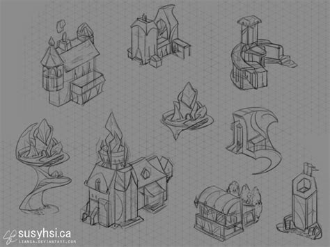 Environment Assets On Behance