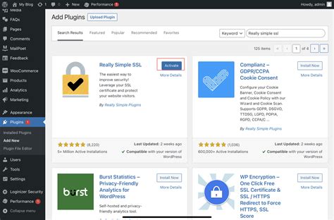 Cara Menggunakan Plugin Really Simple Ssl Domainesia