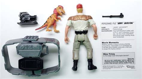 Kenner Jurassic Park Series 2 “jaws” Jackson Complete Action Figure