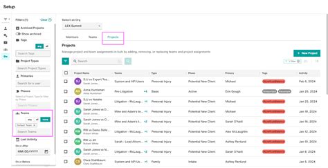 New To Teams Checklist Filevine Help Center
