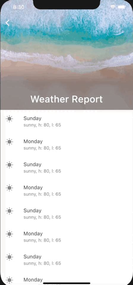 A Sliverappbar Example For Flutter Using Customscrollview And