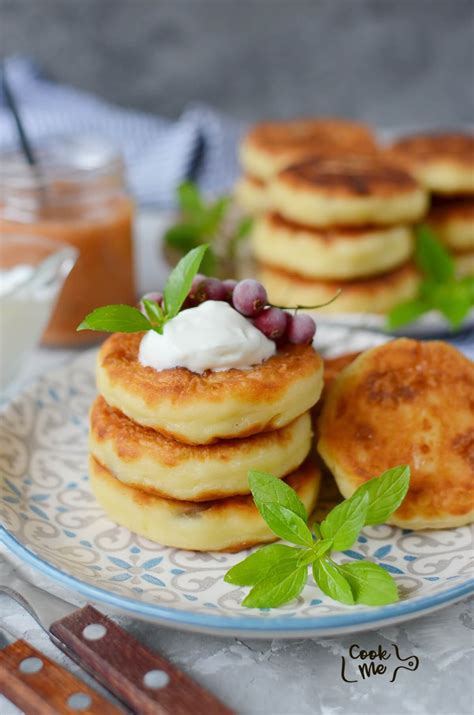 Syrniki Ukrainian Cheese Pancakes Recipe Easy Step By Step Guide