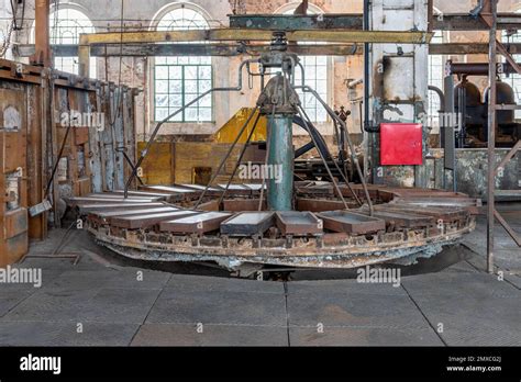 Katowice Silesia Poland January 20th 2023 Casting Carousel In Zinc