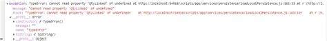 Angularjs Why Exception Doesnt Have Properties In The