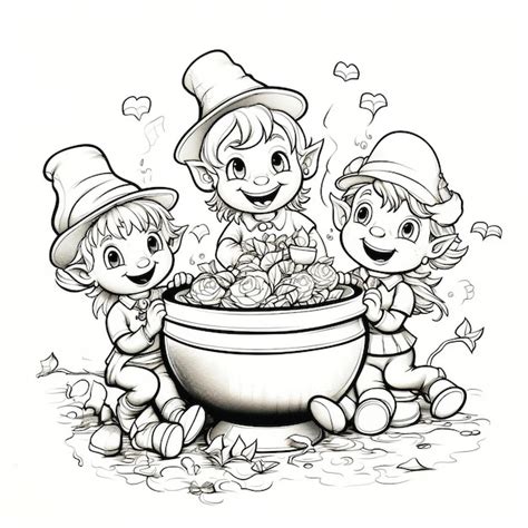 Premium Photo St Patricks Day Pot Gold Cartoon Clipart