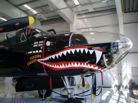 Douglas A 26b Invader Feeding Frenzy Planes With Shark Faces Shark