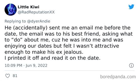 30 Dates That Didnt Go Well At All As Shared In This Twitter Thread Bored Panda