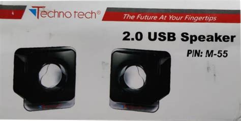 Technotech USB PORTABLE SPEAKER BLACK USB 2 0