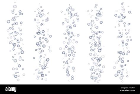 Underwater Fizzing Bubbles Soda Or Champagne Carbonated Drink Sparkling Water Effervescent