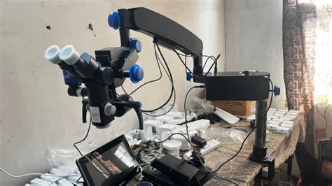 Dental Operating Microscope Ceiling Mount Stand At ₹ 120000piece