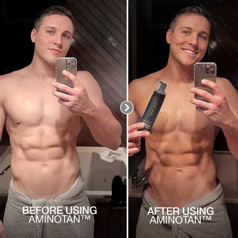 Men Before And After Tanning Bed