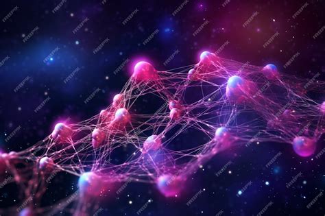 Premium Photo Quantum Computing Concept With Entangled Particles