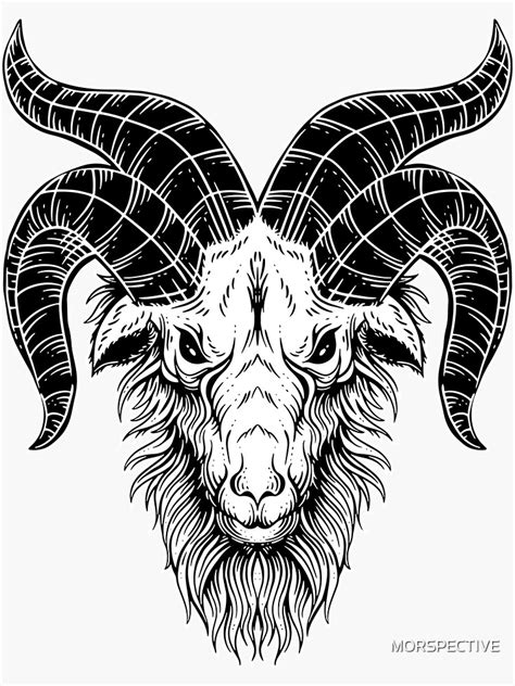 Demon Goat Tattoo