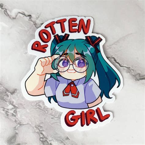 Fujoshi Miku Sticker Etsy