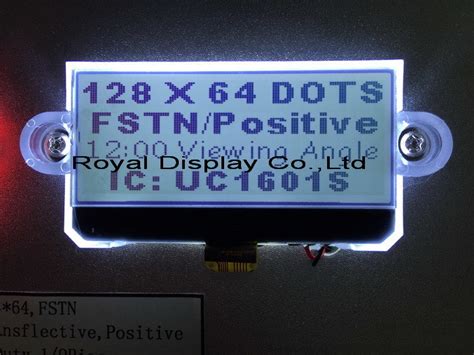 Custom Design 128X64 Dots Cog Graphic LCD Display 128X64 Dots LCD Display And Graphic LCD