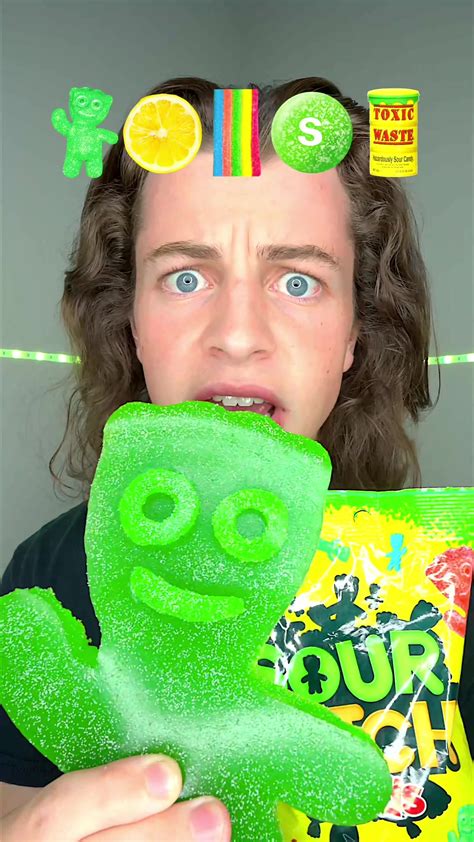 Extreme Sour Candy Asmr 🤤 Fyp Lukedidthat Lukedidthat