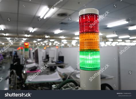 Warning Light Alarm Machine Working Stock Photo 1048894091 Shutterstock