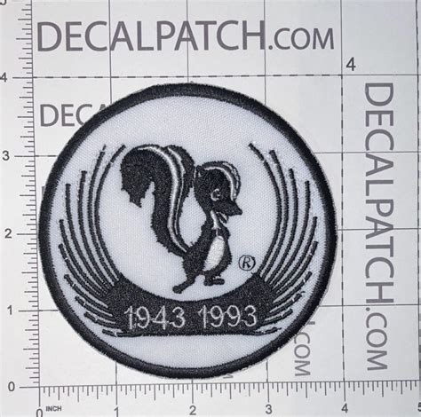 Usaf Lockheed Martin Blackbird Sr 71 1943 1993 50th Anniversary Patch Decal Patch Co