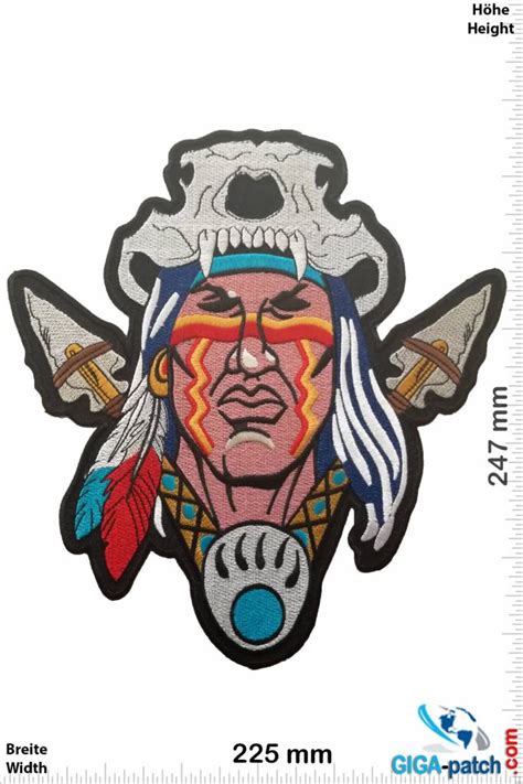 Indian Patch Back Patches Patch Keychains Stickers Giga Patch