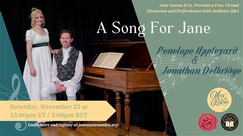 Music And The Regency Jane Austen And Co