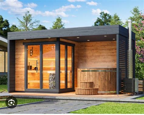 Pin By Vitaliy Koblik On Sauna Design Hot Tub Backyard Sauna Design