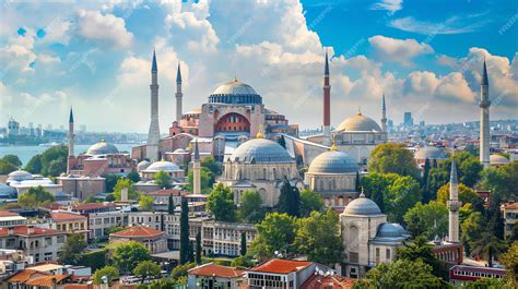 Premium Photo Hagia Sophia And The Blue Mosque Are Two Of The Most