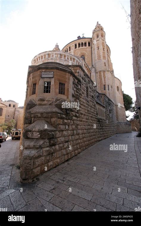 Dormition Church Kirche Der Hagia Maria Sion Die An Dem Ort Steht An