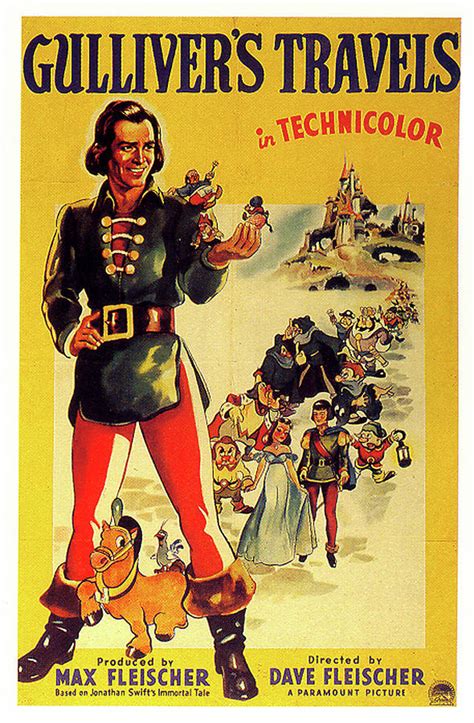 Gullivers Travels Poster 1939 Mixed Media By Retro Movie Posters