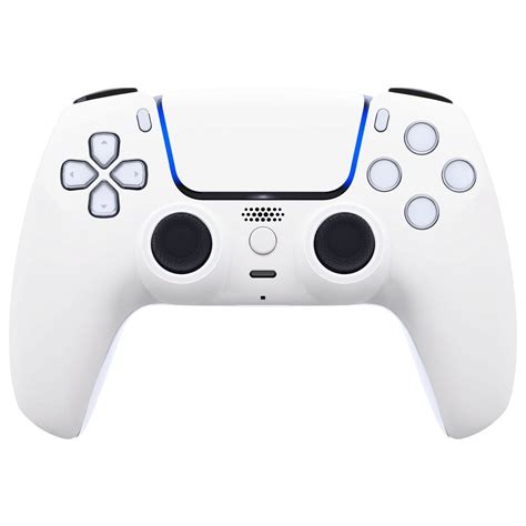 Luna Redesigned White Front Shell With Touchpad For Ps5 Controller Bdm 010 020 030 040 050
