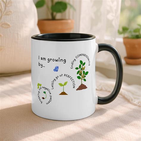 Trust The Process Mug Positive Daily Reminders Tea Cup Mental