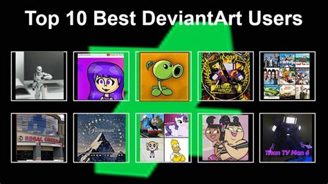 Top 10 Best Deviantart Users Part 3 By Superskibiditoilettv On Deviantart