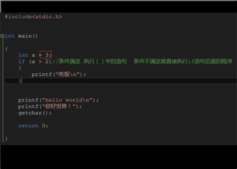 C语言判定条件 I什么意思c语言 Ifx中条件x是什么意思 Csdn博客