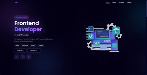 yassir abidy portfolio website