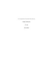 It Docx Assignment PyCharm Introduction Emile Charbonnet IT