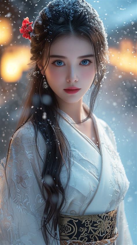 Download Ai Generated Hanfu Woman Royalty Free Stock Illustration