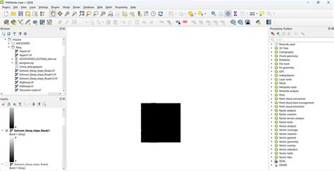Raster Analysis In Qgis For Beginners Slope Aspect And Hillshade For Road Planning Gis Blogs