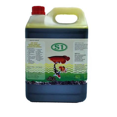 S1 Anti Bacterial 5l Water Treatment Medication Koi Fish Pond