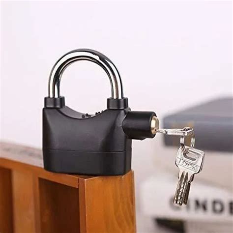 Motion Sensor Security Padlock Siren Alarm Lock At ₹ 589 00 Bengaluru