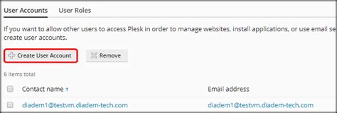 How To Create Plesk Login For Each Subscription Diadem Technologies Support Knowledgebase