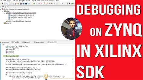 Debugging On A Zynq In Xilinx SDK Eclipse YouTube