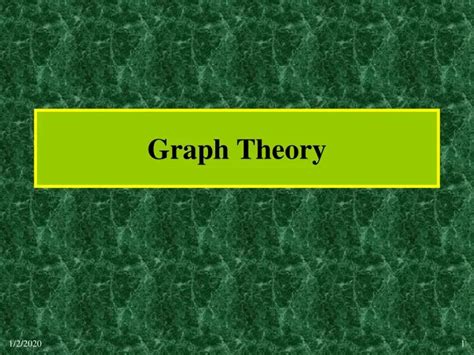 Ppt Graph Theory Powerpoint Presentation Free Download Id9349062
