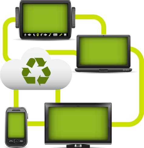 Cloud Computing Vector Images Over