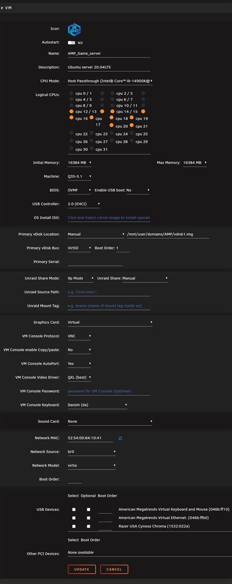 Vm Having No Internet Accessnetwork After Moving To New Unraid Server Vm Engine Kvm Unraid