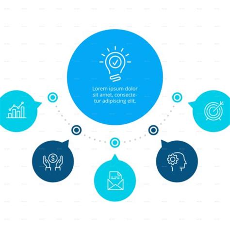 Flowchart Infographics Set 03 MasterBundles