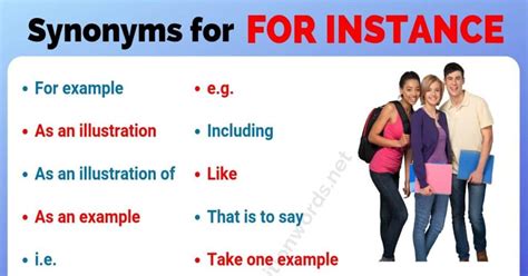 Other Ways To Say For Instance 18 Helpful Synonyms For For Instance With Examples Transition