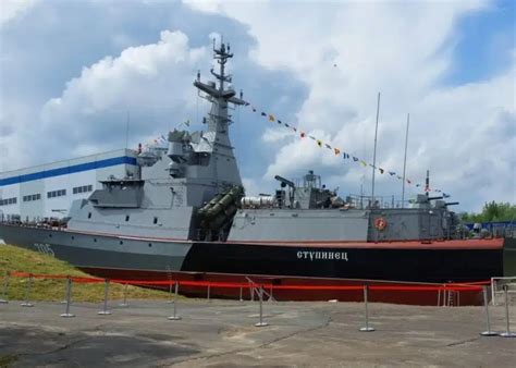 Russia Launches New Tarantul Class Corvette Turdef