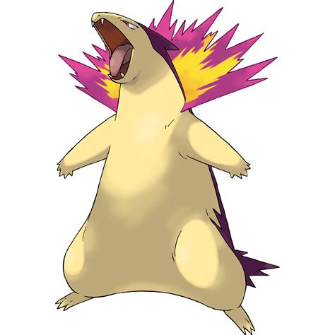 Shiny Typhlosion Sprite